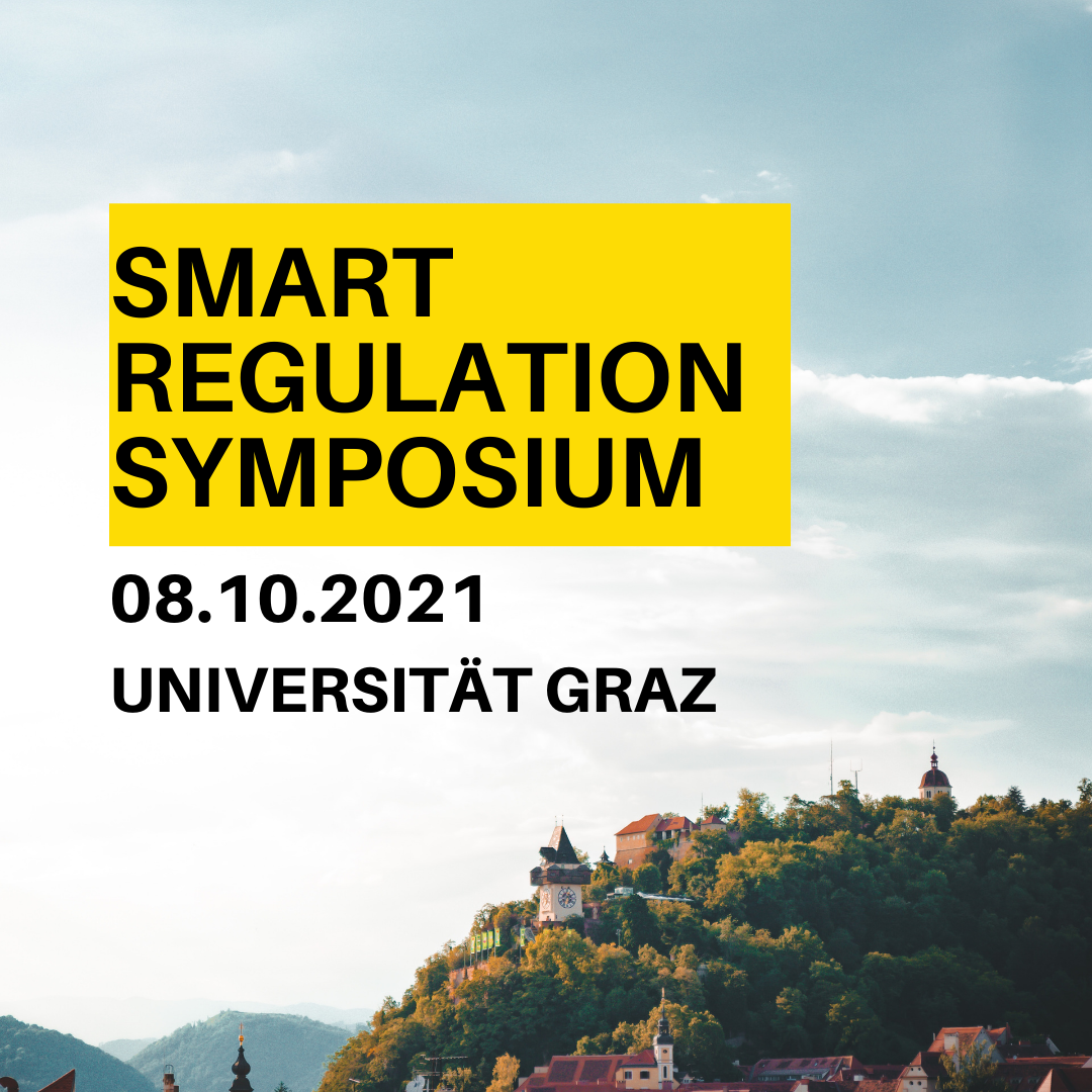 Anmeldung zum Smart Regulation Symposium 2021 - Smart Regulation